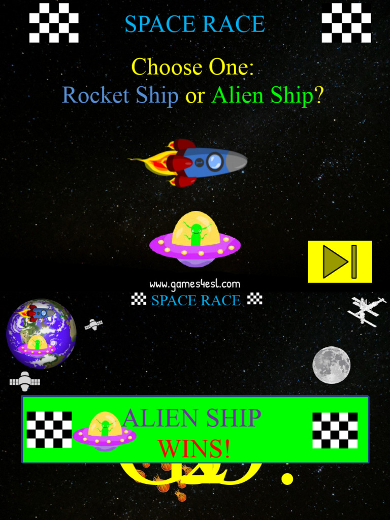 Alien Vs Spaceship PPT Game | PDF | Language Arts & Discipline ...