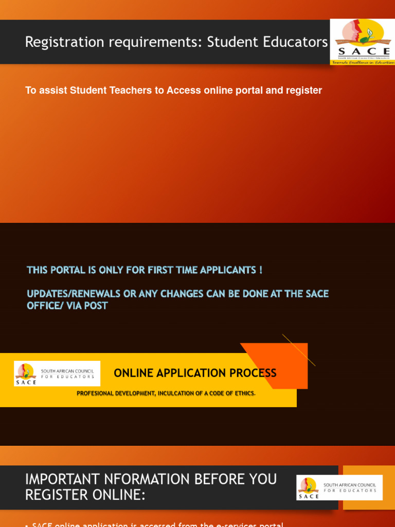 Online Application Presentation | PDF | Access Control | Service Industries