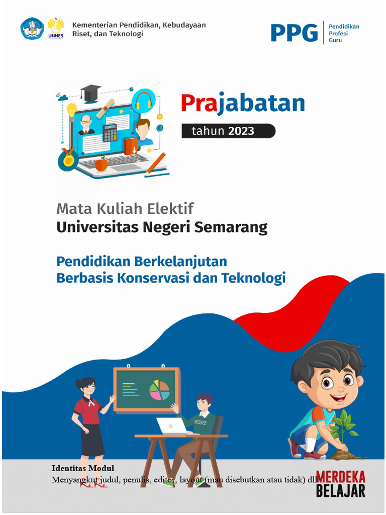 Modul Mata Kuliah Elektif PPG Prajabatan Fix | PDF | Karier & Perkembangan | Ilmu Sosial