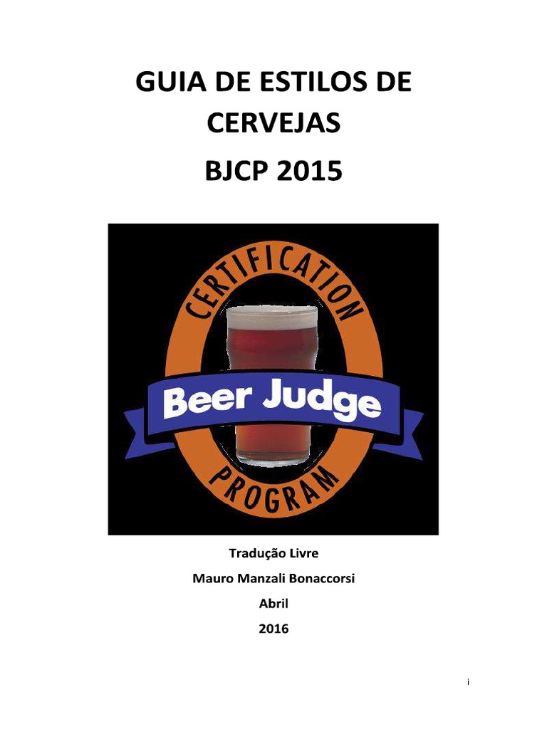 BJCP - Guia | PDF
