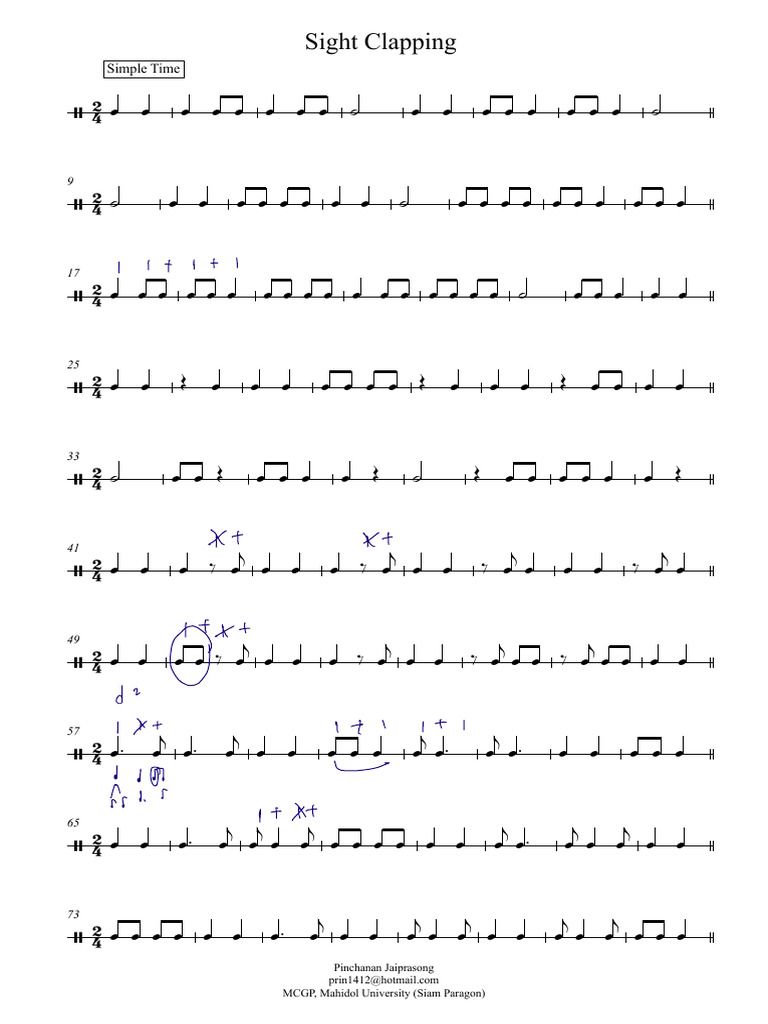 Clapping New & Advance | PDF