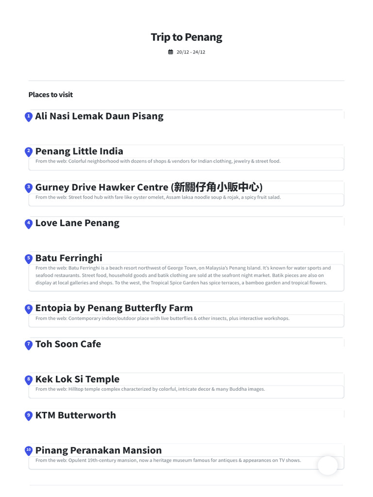 Penang | PDF | Foods | Cuisine