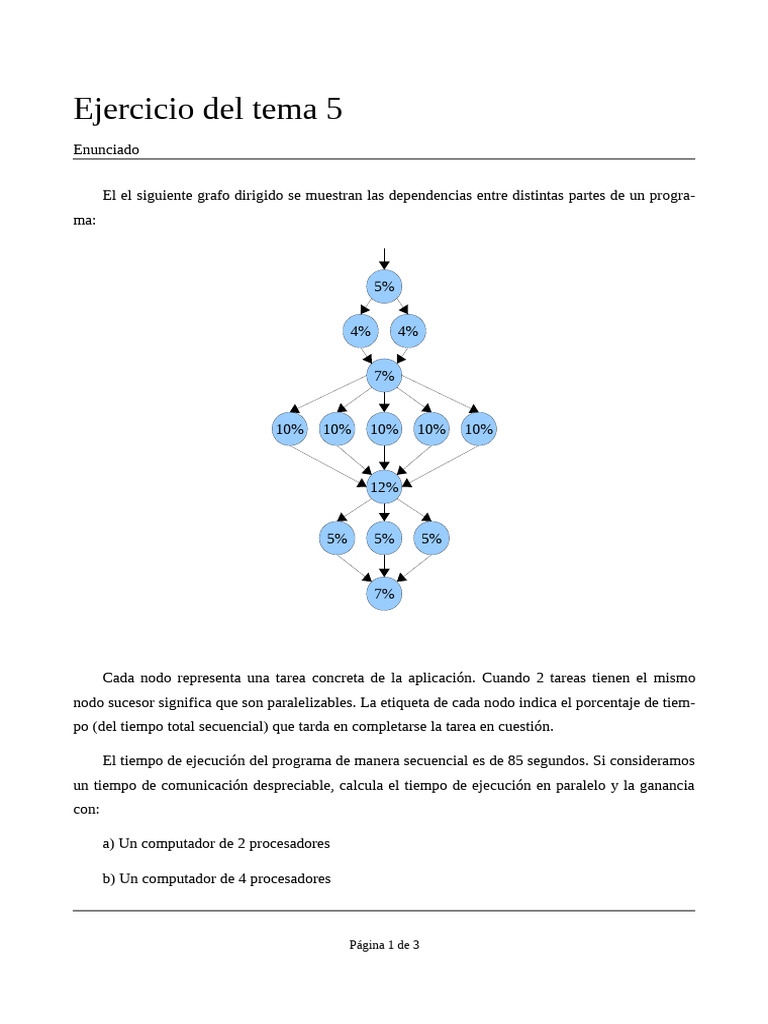 Ejercicios Del Tema 5 Pdf Informática Ciencias De La Computación