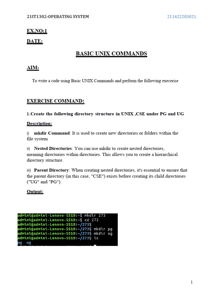 Amjathfinal | PDF | Directory (Computing) | Computer File