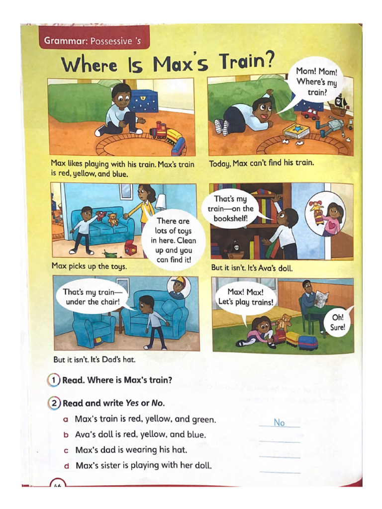 Where Is Max's Train | PDF