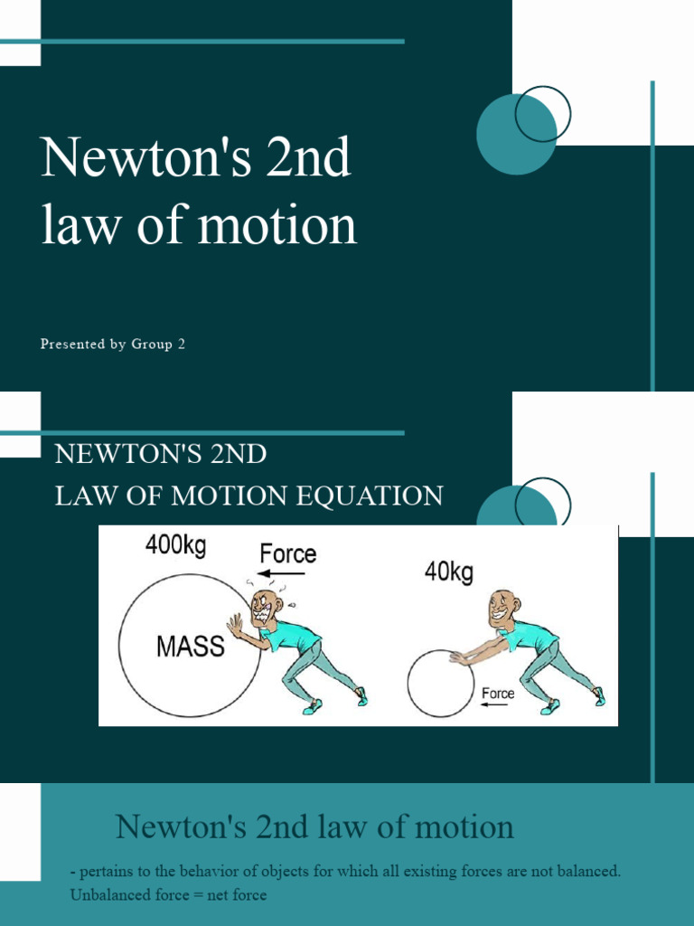 Physics G2 2ND Law of Motion | PDF | Force | Newton's Laws Of Motion