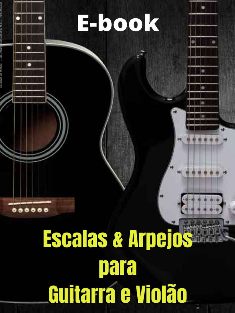E Book Escalas e Arpejos para Guitarra e Violao | PDF | Acorde (música) | Musicologia