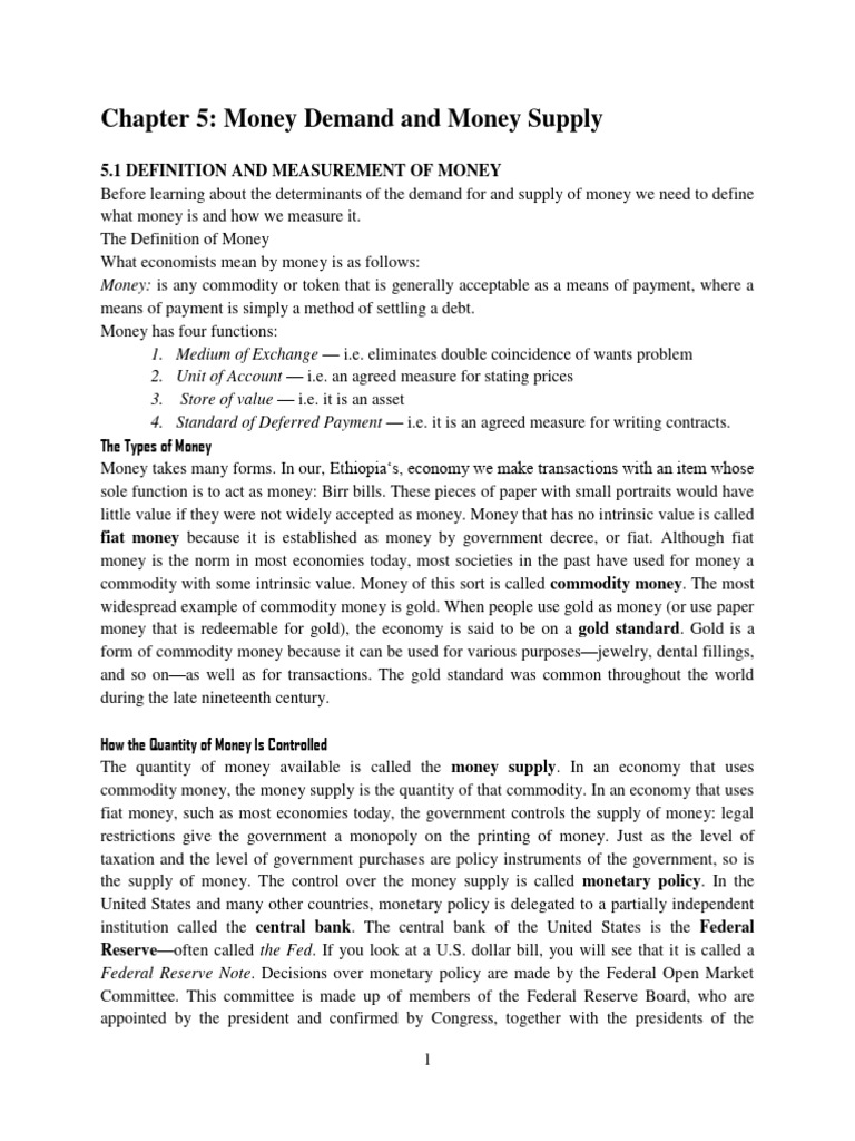 Macr Chapter 5 | PDF