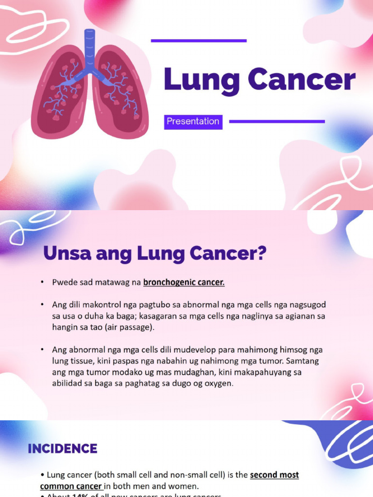 Lung Cancer | PDF