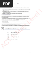 EST I Math Exam Overview 2023 | PDF | Multiple Choice | Function ...