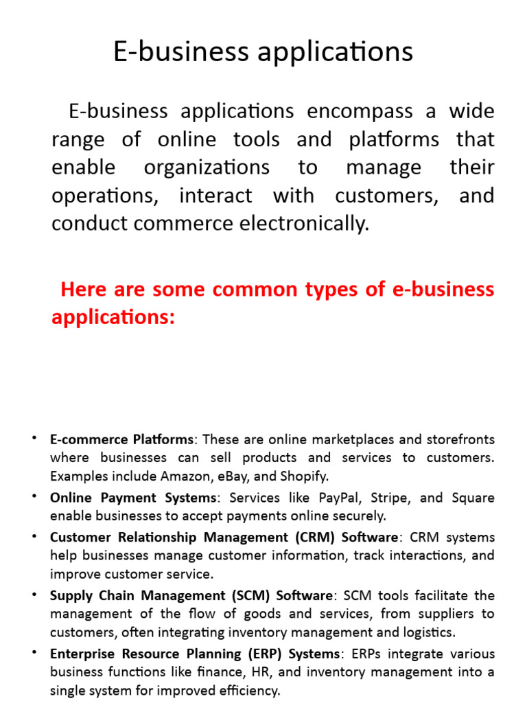 E. Comm Unit 2 | PDF | Electronic Data Interchange | Internet Of Things