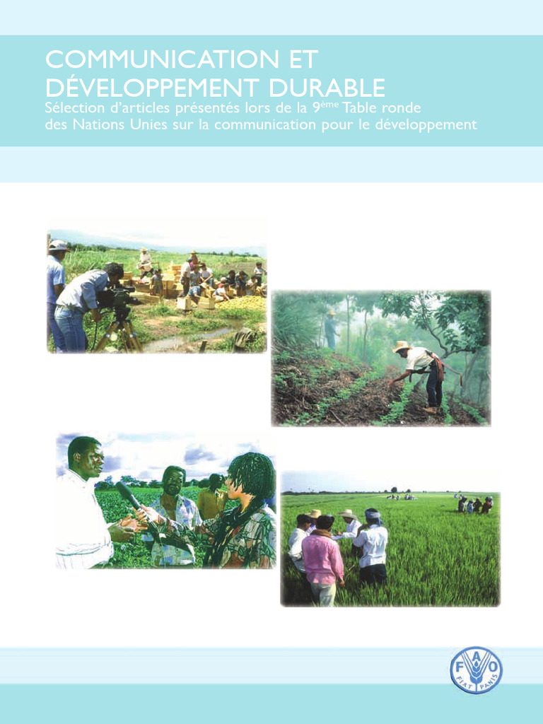 Communication Pour Le Développement Durable | PDF | la communication | Développement durable