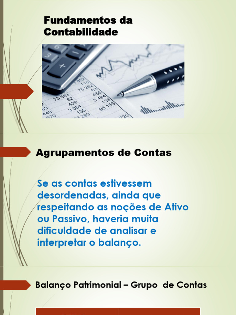 Fundamentos da Contabilidade | PDF | Contabilidade | Balancete