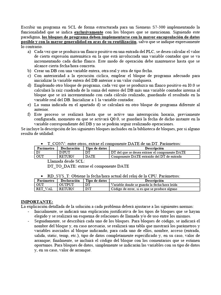 Enunciado | PDF | Desarrollo de software | Ciencias de la Computación