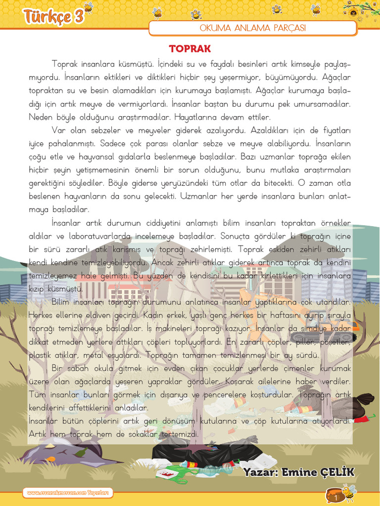 Oku YorumMetinleri-TOPRAK | PDF