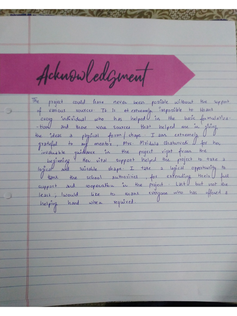 Aniya Damathia 12B Investigatory Project | PDF