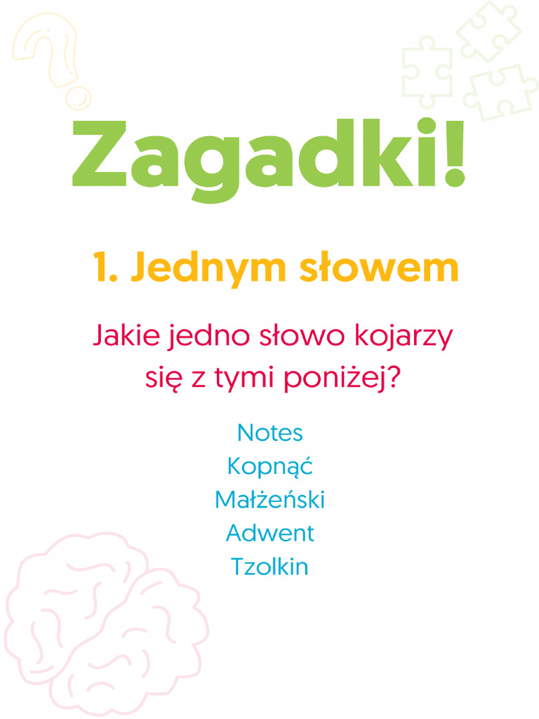 PDF 2023 12 22 Zagadki | PDF