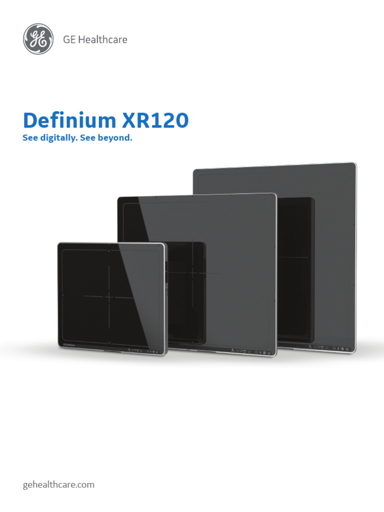 Digital FPD System - GE - Definium XR120 | PDF | Radiography | X Ray