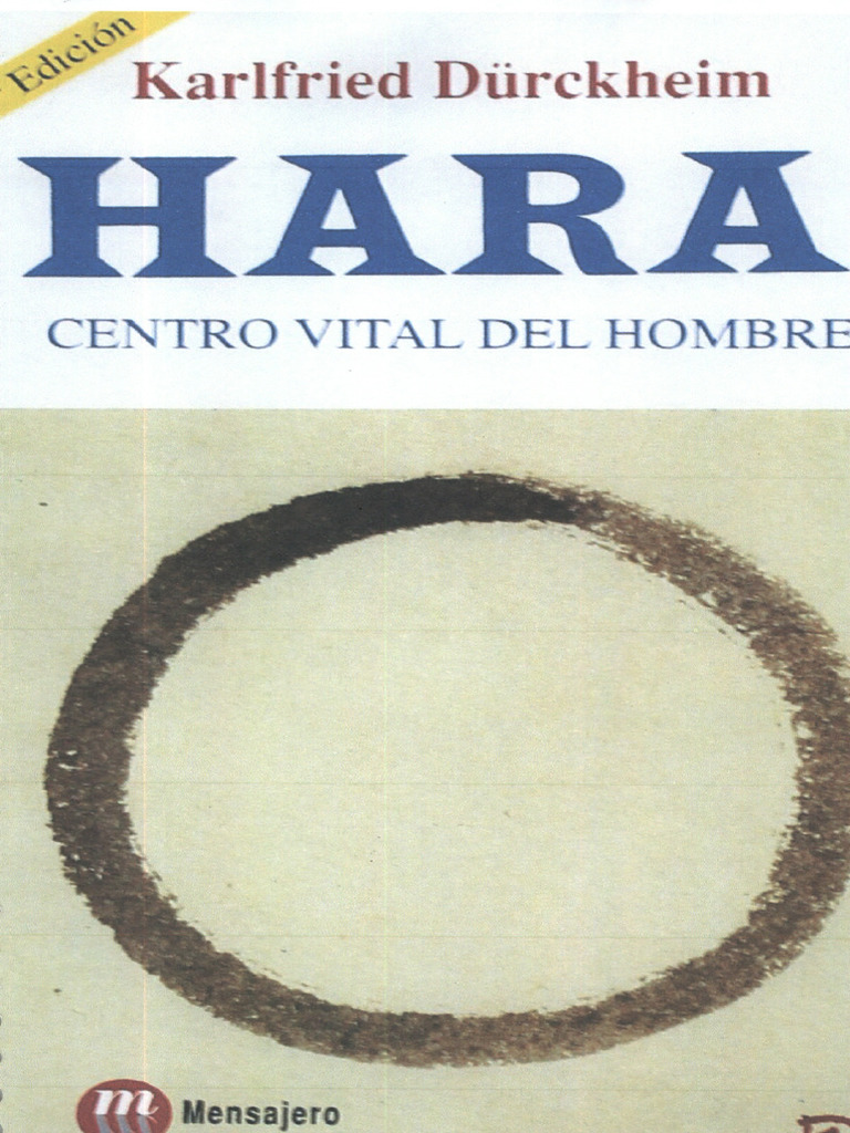 04-Hara Centro Vital Del Hombre Karlfried Graf Durckheim | PDF