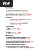 Class 5 - Science - Soil Erosion and Conservation - Work Sheet | PDF ...