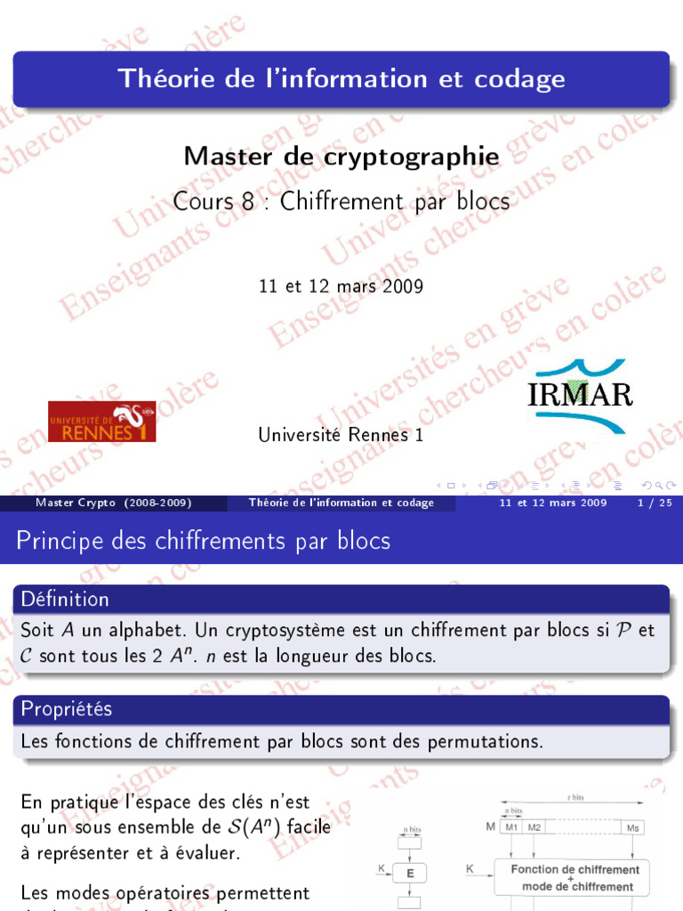 Cours8 Bloc | PDF