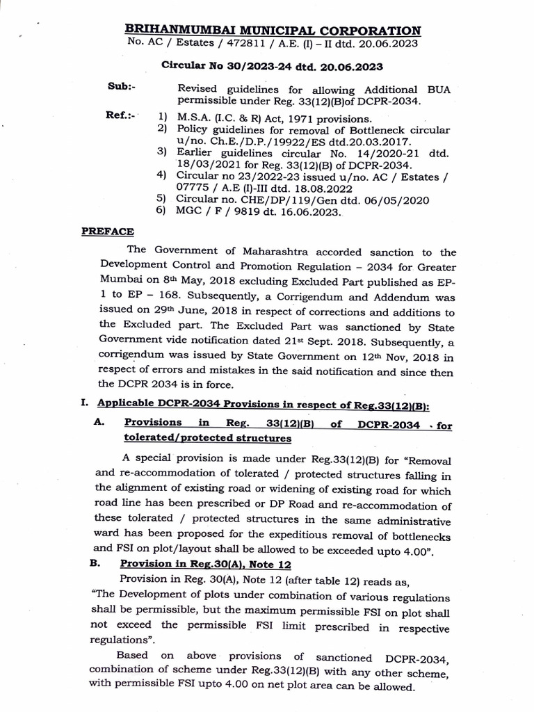 Revised Guidelines for DCPR-2034 | PDF | Technology & Engineering