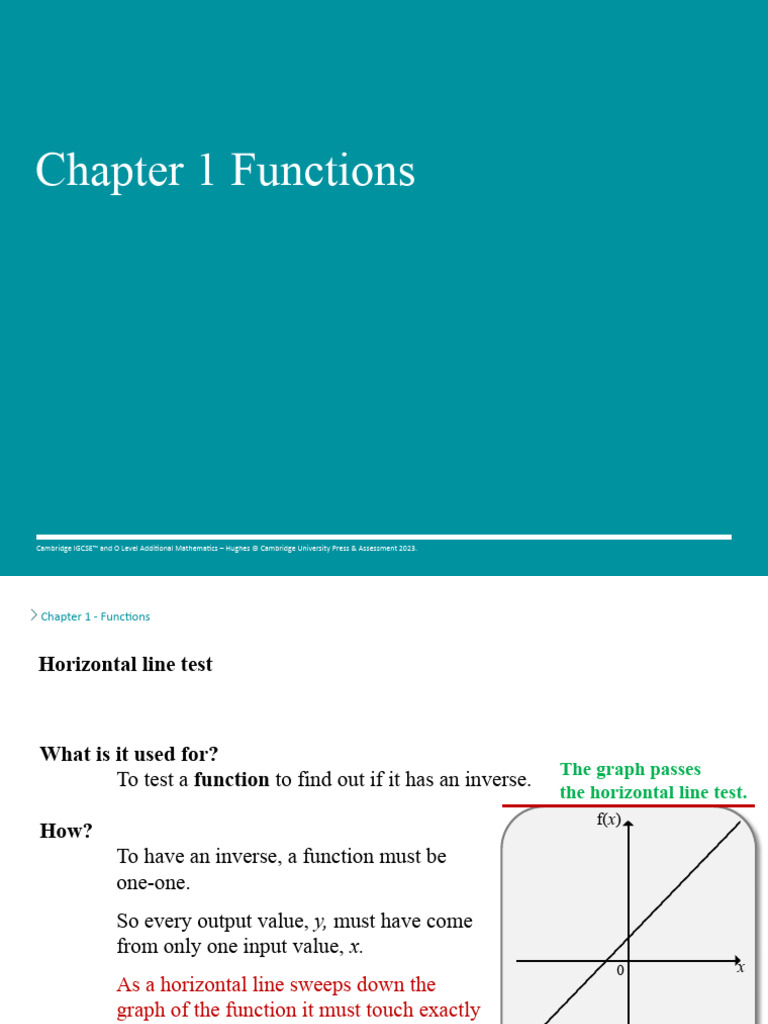 Ch1 PowerPoint 1 1b V1 | PDF | Function (Mathematics) | Mathematics
