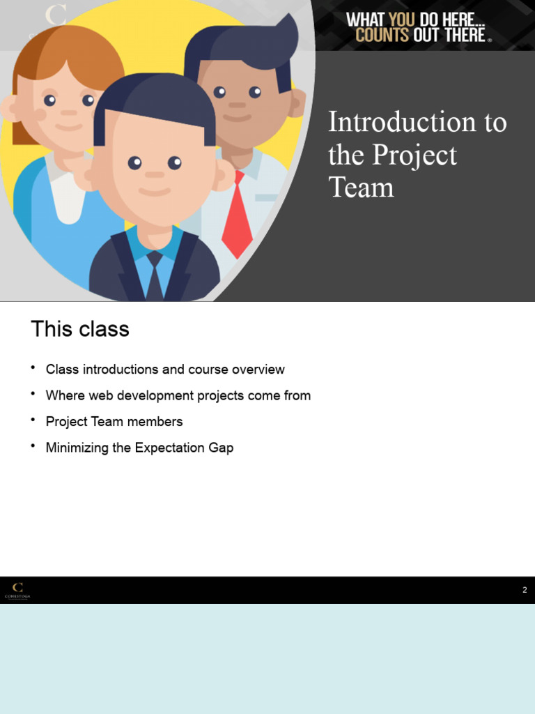 1A Intro To Project Team | PDF | Quality Assurance | Expert