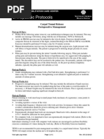 Modified Duran Protocol for Tendon Rehab | PDF | Anatomical Terms Of ...