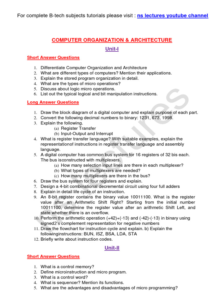 Imp Coa Subject | PDF