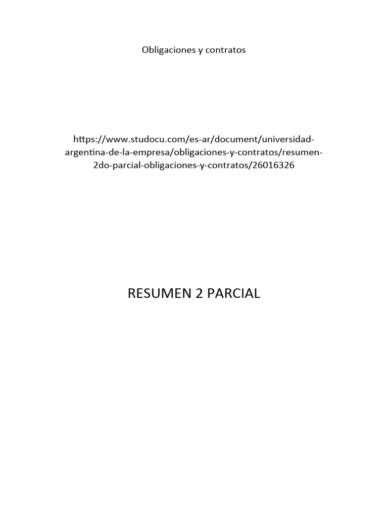 Resumen 2 Parcial | PDF