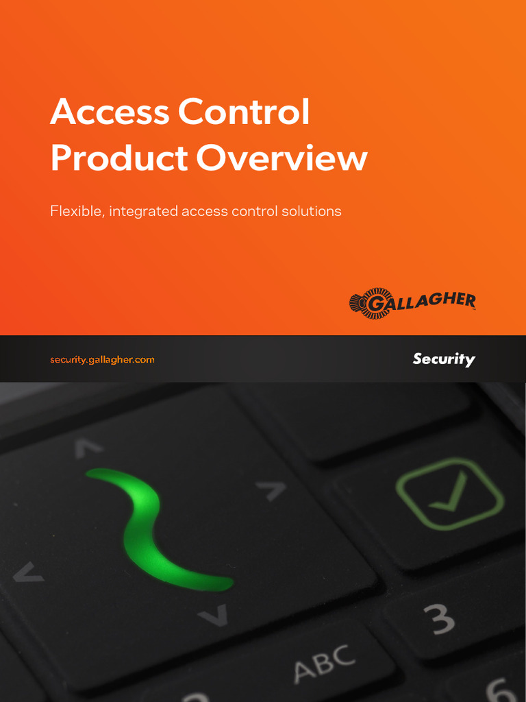 Access Control Product Overview-Original | PDF | Access Control | Security Alarm