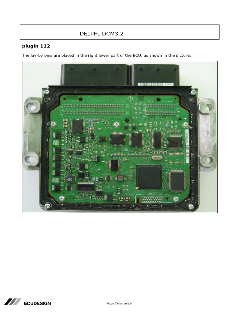 Delphi DCM3.2 Pinout Guide | PDF