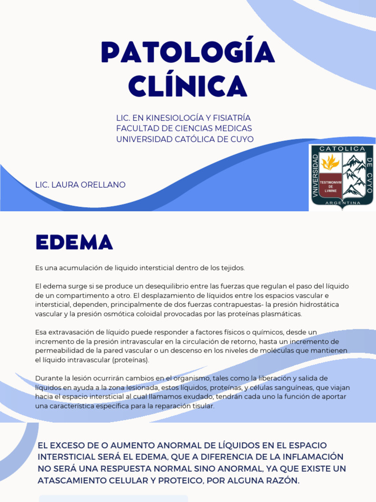 Diferencias entre Edema y Ascitis | PDF | Edema | Causas de la muerte