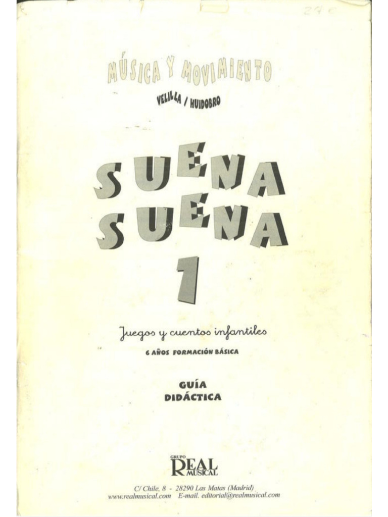 Suena Suena 1-Profesor | PDF