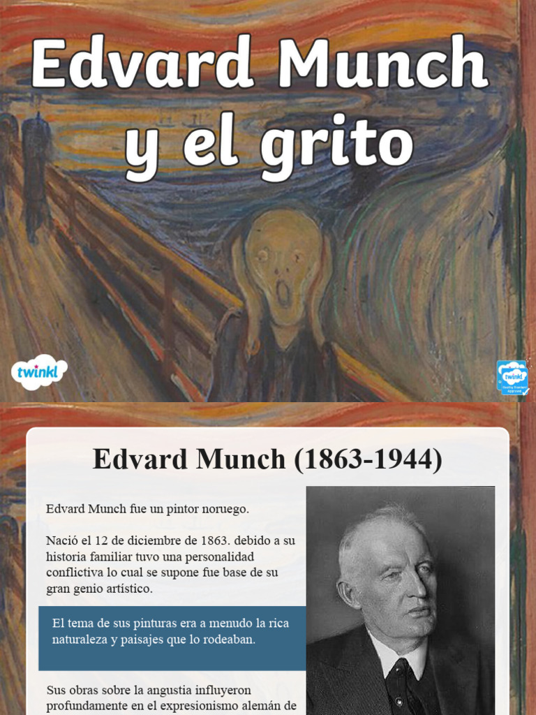Sa A 27 Powerpoint Edvard Munch y El Grito Ver 1 | PDF