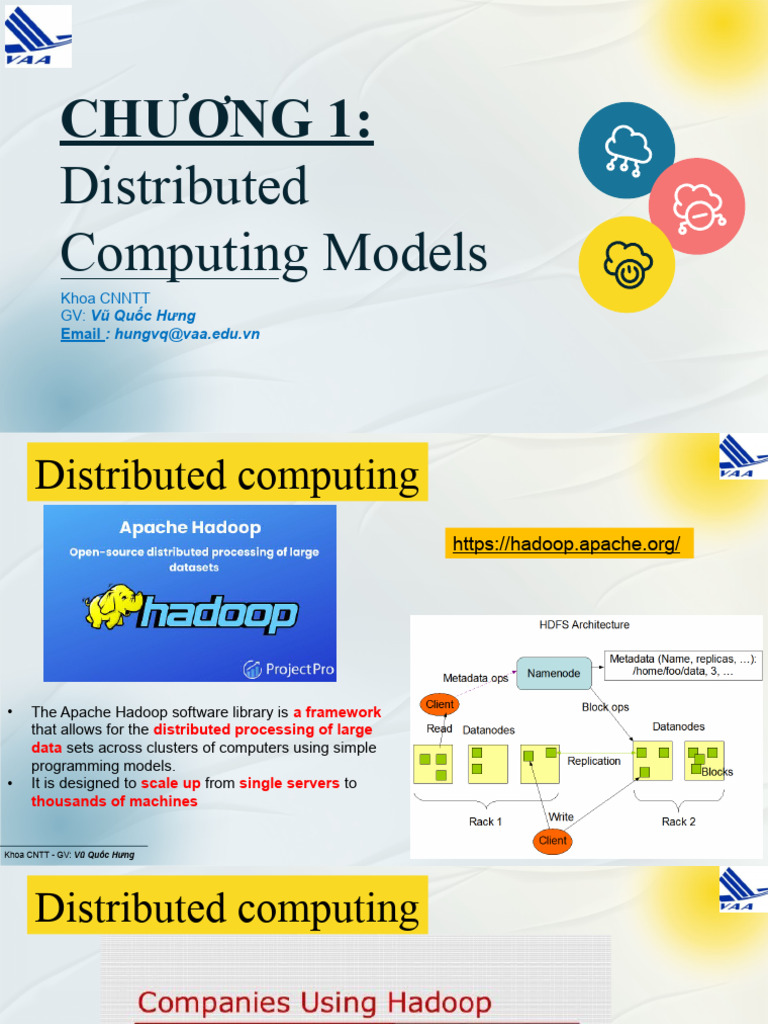 Overview of Distributed Computing Models | PDF | Mobile Computing | Computing
