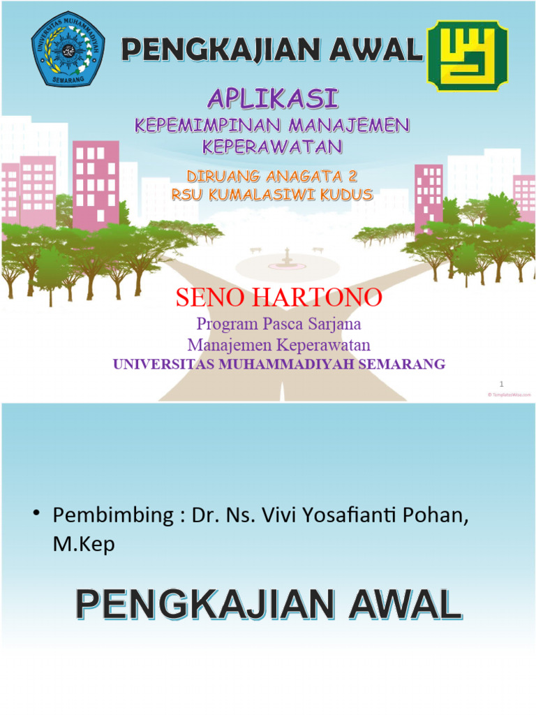 PENGKAJIAN AWAL Manajemen - Keperawatan - PPT SENO | PDF