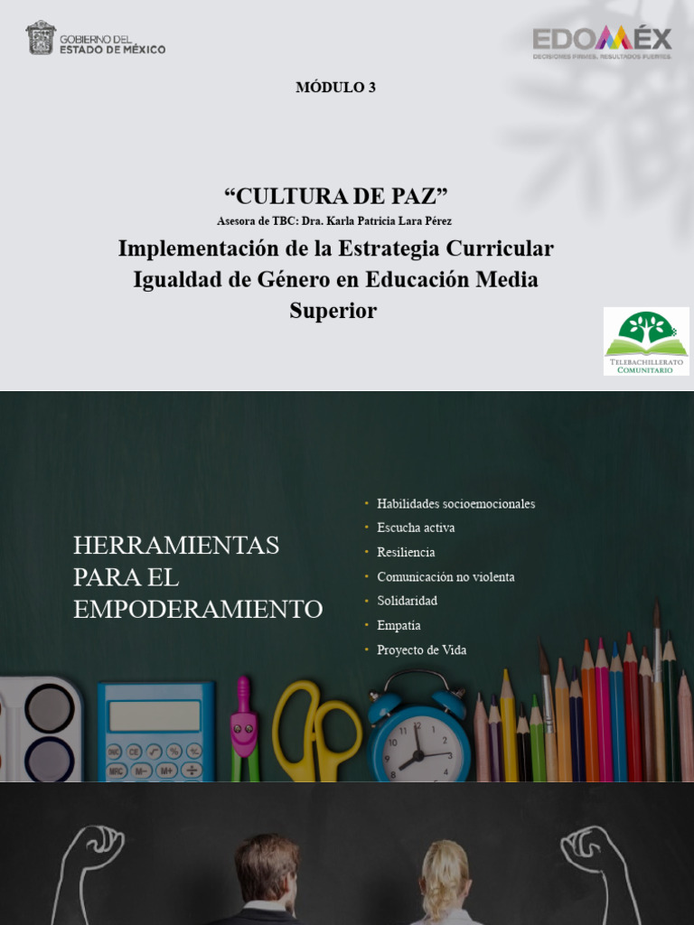 'HERRAMIENTAS PARA EL EMPODERAMIENTO' Contigo | PDF | Empatía | Aprendizaje