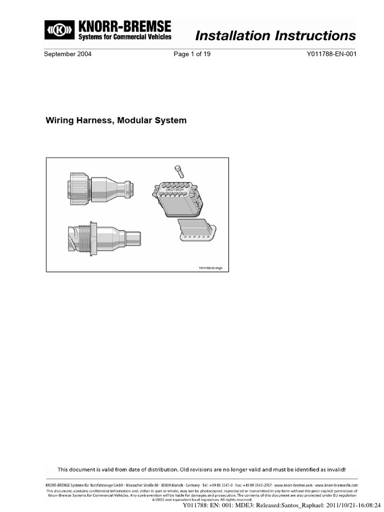 Modular Wiring Harness Guide | PDF | Electrical Connector | Electronics