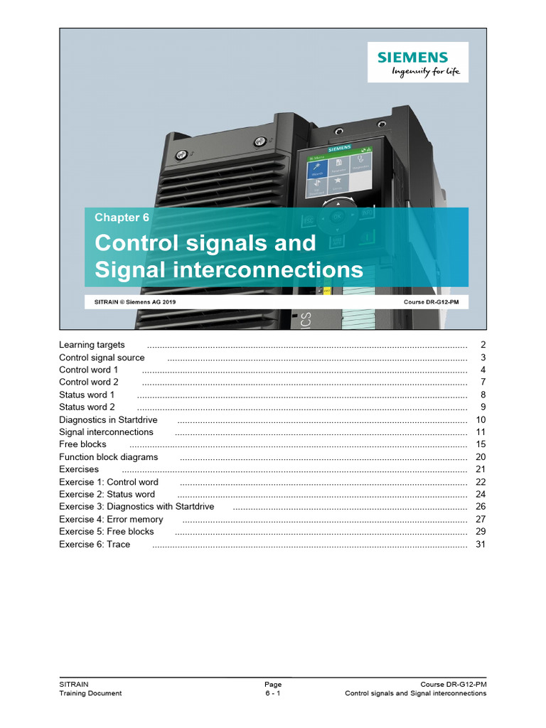 06 Control Signals and Signal Interconnections en | Download Free PDF ...
