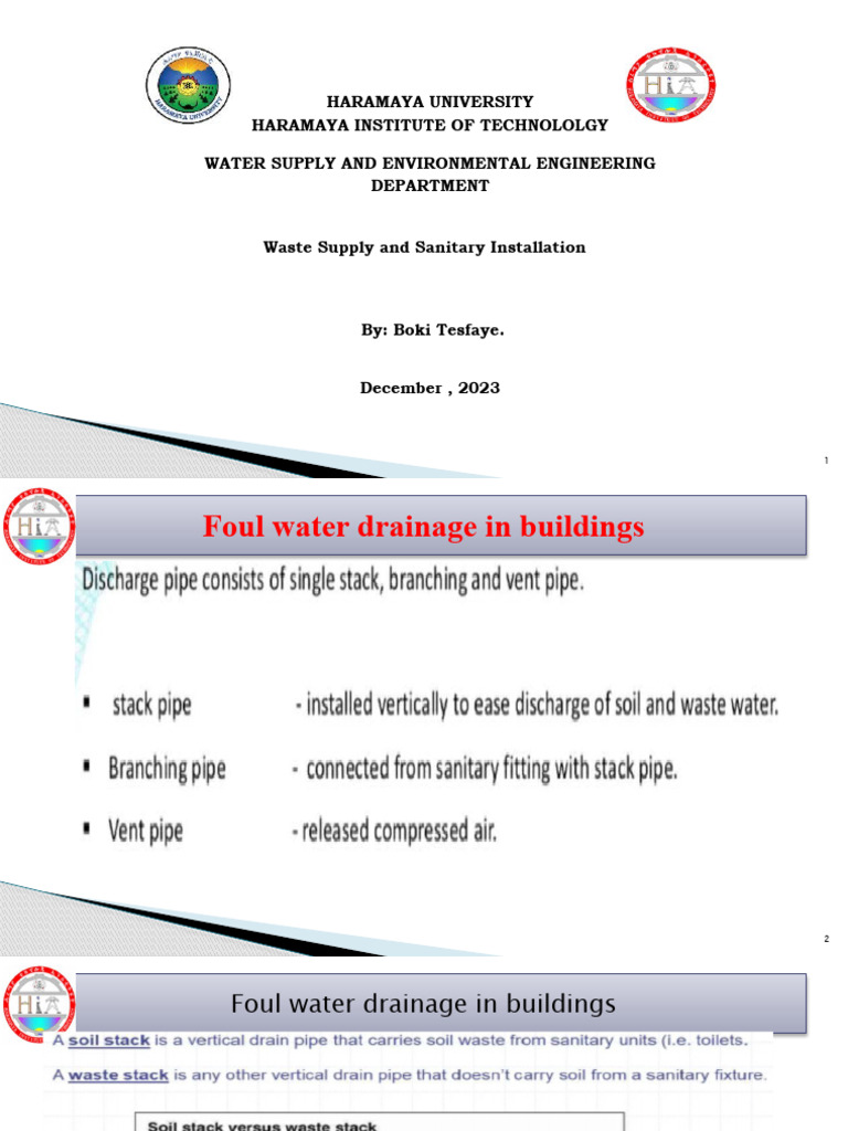 WSSI-part 2 | PDF | Sanitary Sewer | Septic Tank