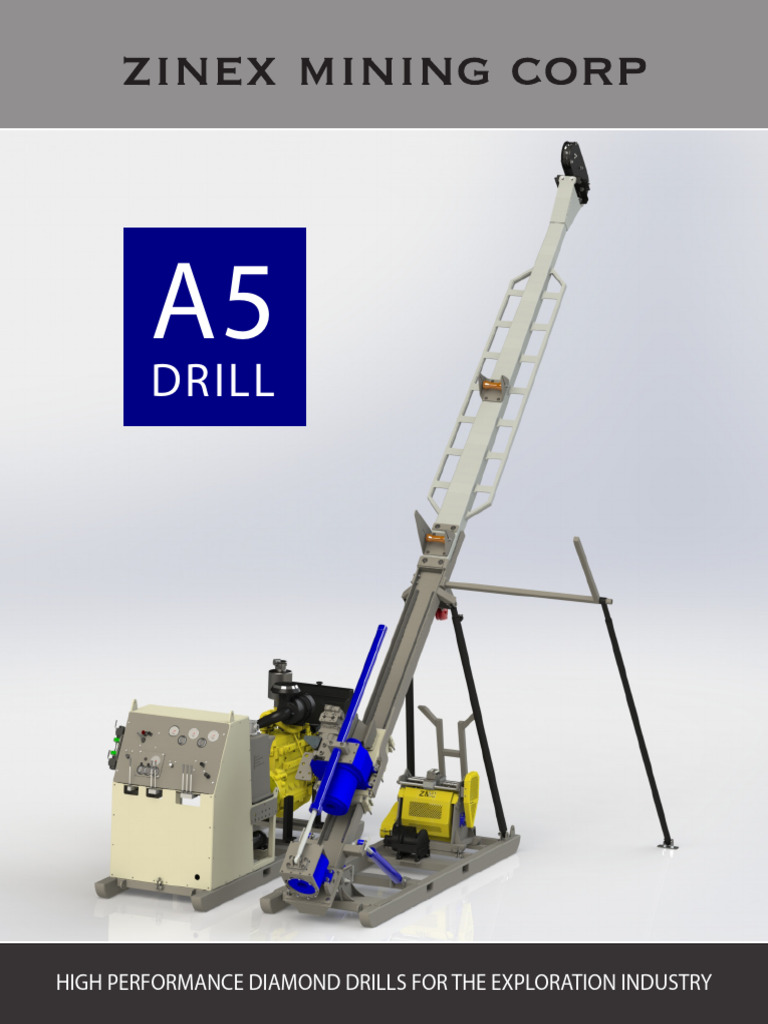 Zinex a5+Spec+Sheet | PDF | Drill | Vehicle Technology