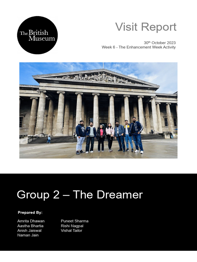 Group 2 - British Museum Report | PDF | Museum | British Museum