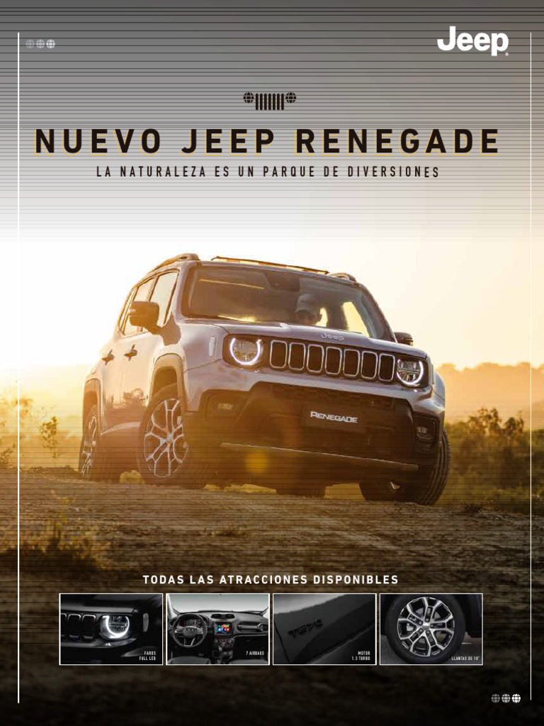 Ficha Tecnica Nuevo Jeep Renegade | PDF