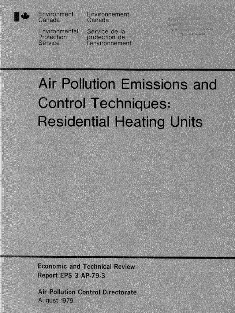 EPS_Canada_Residential_Heating_Units_Emissions_Control_Techniques | PDF
