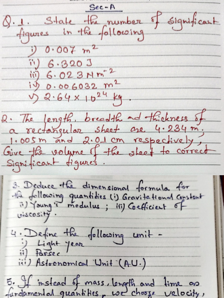 11 Physics Holiday HW Part 1 | PDF | Velocity | Mechanical Engineering 11 Physics Holiday HW Part 1 | PDF | Velocity | Mechanical Engineering