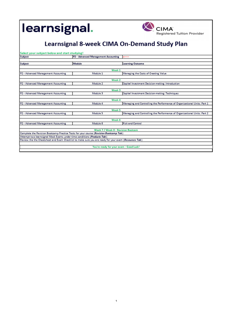 Advanced Management Accounting Guide | PDF | Business | Finance & Money ...