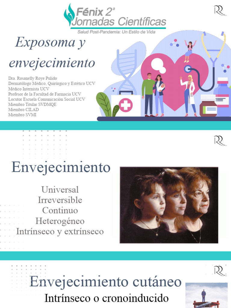 Exposoma y Antienvejecimiento | PDF | Envejecimiento | Partículas