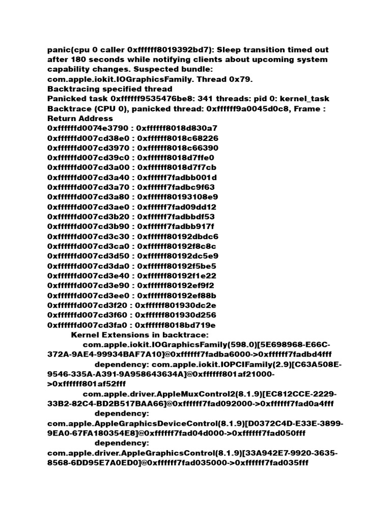 Error Apple | PDF | Thread (Computing) | Operating System Technology